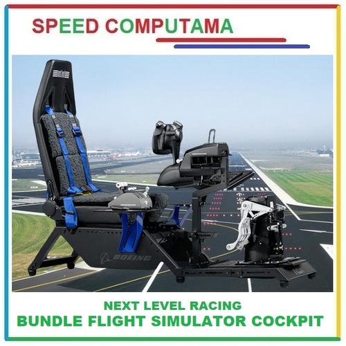 Jual Bundle Set Flight Simulator Boeing Edition Gaming Cockpit Kursi Gaming - Kota Bandung ...