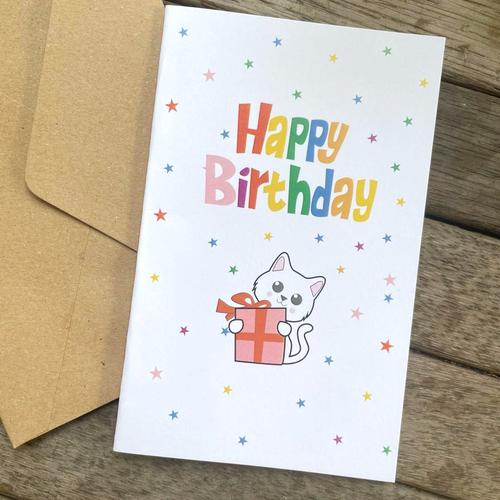 Jual Kartu Ucapan Selamat Ulang Tahun Ultah Birthday Card HuC - Motif C ...
