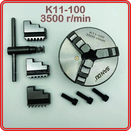 Jual CHUCK BUBUT / CHUCK LATHE / CLAW BUBUT K11-100 MEREK SAN OU - Kab ...
