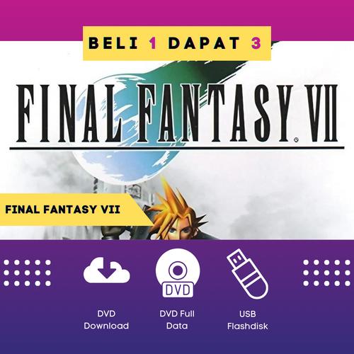 Jual FINAL FANTASY VII | Game PC Original - DVD-DL 1GB - Jakarta Timur ...