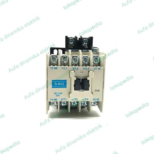 Jual S-N12 SN-12 SN 12 SN12 220vac Kontaktor Contactor Mitsubishi S-N12 ...