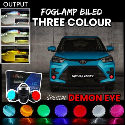 Jual foglamp biled demon rocky raize 3 warna variasi putih kuning ...