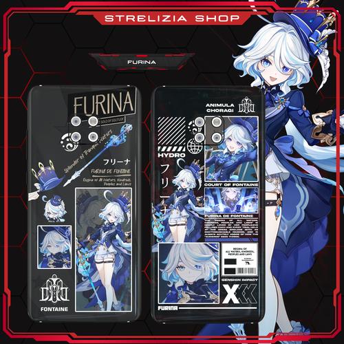 Jual Phone Case Genshin Impact Furina - Tipe 1, Antri Crack - Kab ...