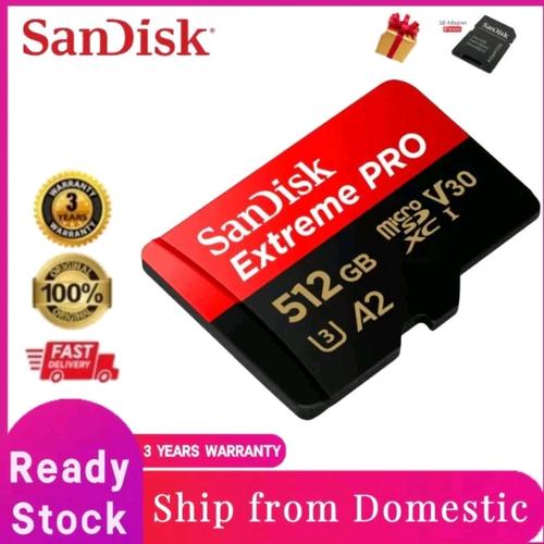 Jual SanDisk Micro SD Memory Card kartu microsd 512GB Flash SD Card ...