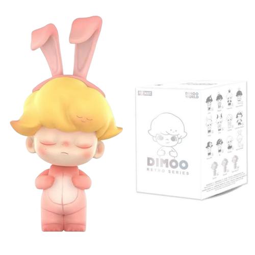 Jual Figure Pop Mart DIMOO PAJAMAS RABBIT Retro Pink Pajama Bunny ...