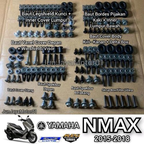 Jual Baut full set body Yamaha nmax - baut lengkap full body nmax old ...