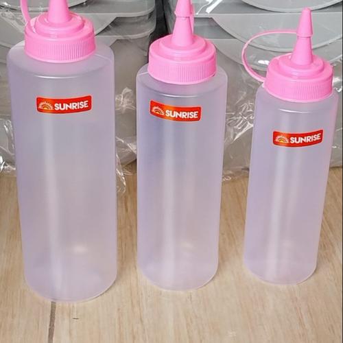 Jual Botol Saos Mayonies / Botol Kecap Ujung Lancip Plastik Transparan ...