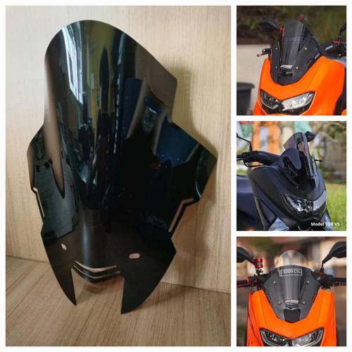 Jual Winshield Visor TDR V5 Nmax Old & Nmax New - Bening, Nmax New ...