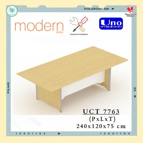 Promo Meja Rapat Kantor / Meja Meeting Uno UCT 7763 (uk 240*120*75cm ...