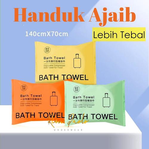 Jual Handuk Travel Portable Magic Towel Press Import Big Size ...