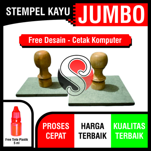 Jual Cetak Stempel Manual Runaflek Nylo Kayu JUMBO - STAMP PAD NO 2 ...