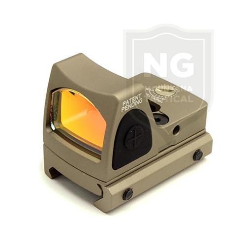 Jual Trijicon RMR Red Dot Sight Collimator Dot Reflex Sight Scope - Tan ...