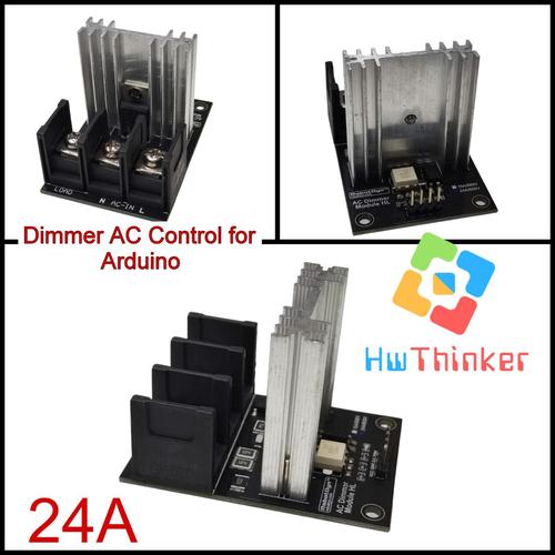 Jual RobotDyn Module Dimmer 1 Channel 3.3V 5V logic 16A/24A 600V High ...