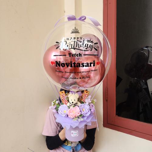 Jual Buket Balon Bouquet Bunga Boneka Cokelat - Tosca - Jakarta Timur ...