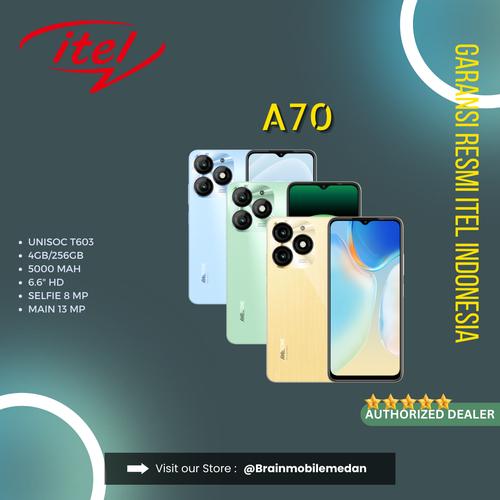 Jual HANDPHONE ITEL A70 4GB/256GB - Kota Medan - HeroK | Tokopedia