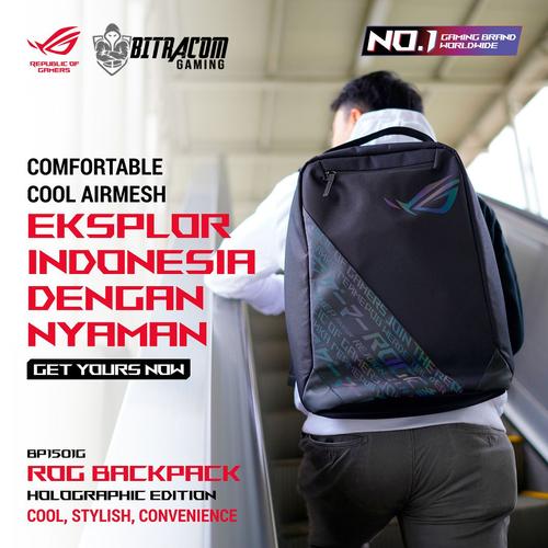 Jual Tas Gaming ROG-Gear - BP1501G Holographic - Gaming Backpack - Kota ...