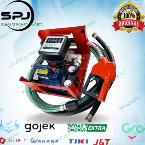 Jual Pompa isi bensin/solar BBM 220V 80LPM explosion prof pump transfer ...