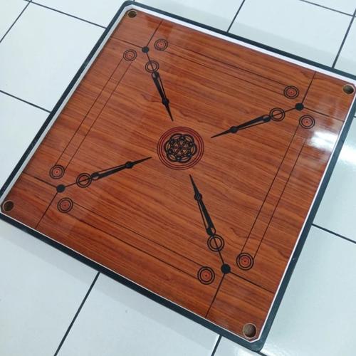 Jual papan meja karambol carambol carrom carom ukuran besar 90 x 90 cm ...