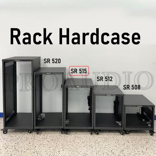 Jual SR515 Rack Audio Sound System Indorack Hardcase 15U /Sound Rak ...