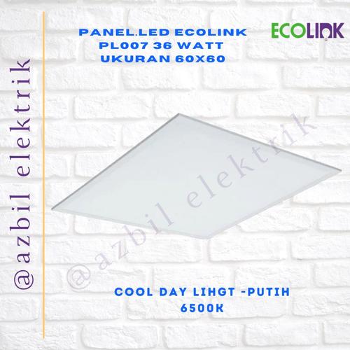 Jual lampu panel led ecolink PL007 36 watt Ukuran 60x60 + Klip panel ...