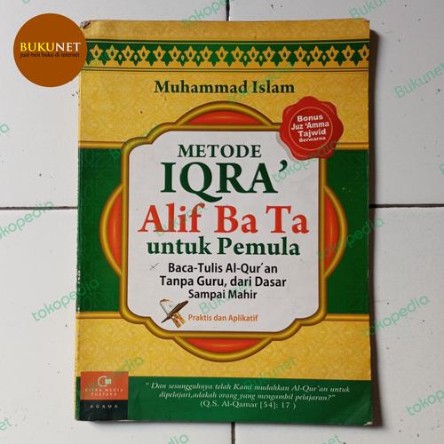 Jual Metode Iqra Alif Ba Ta untuk Pemula - Muhammad Islam - Kab ...