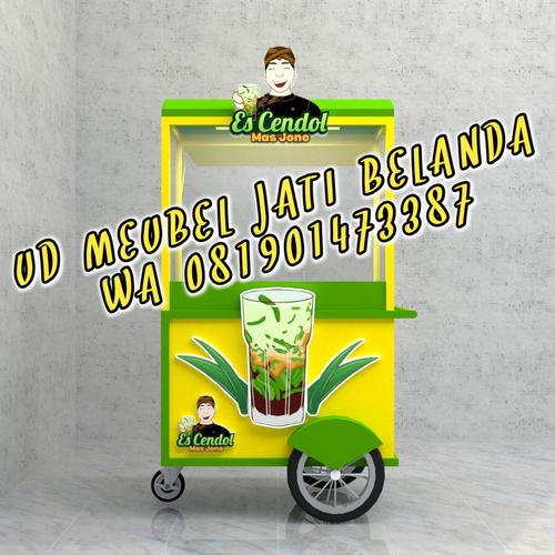Jual Gerobak Cendol Gerobak Minuman Gerobak Es Cendol Kekinian Kota