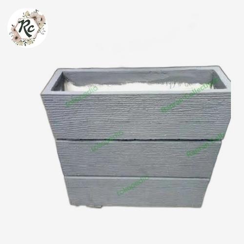 Jual Pot Batu Semen Persegi Panjang Dekorasi Taman Rumah Kantor CUSTOM ...