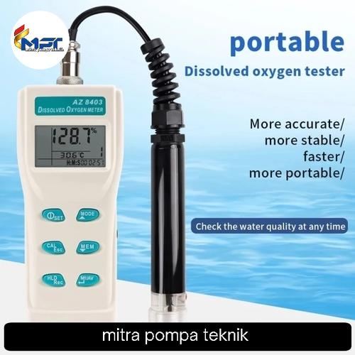 Jual Dissolved Oxygen Meter AZ 8403 Instrument DO Tester AZ-8403 ...