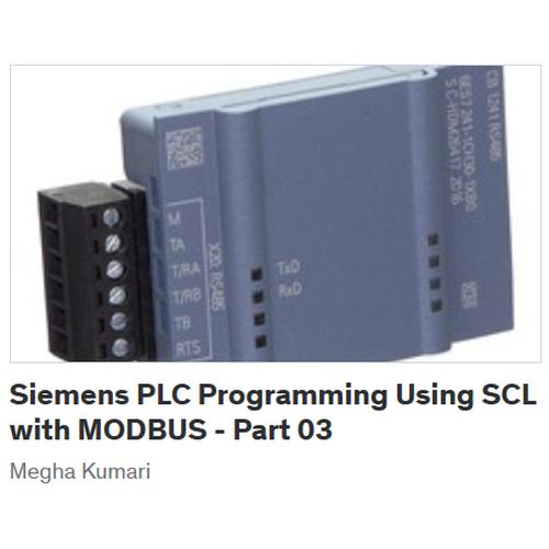 Jual Learn Siemens PLC Programming Using SCL with Modbus - Part 3 - Kab ...