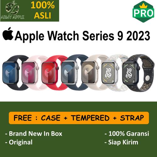Jual Apple Watch Series 9 2023 41mm 45mm Midnight Pink Starlight Red ...