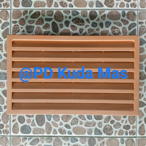 Jual Jalusi / Lubang Udara PVC Coklat Besar - Kota Bekasi - PD Kuda Mas ...