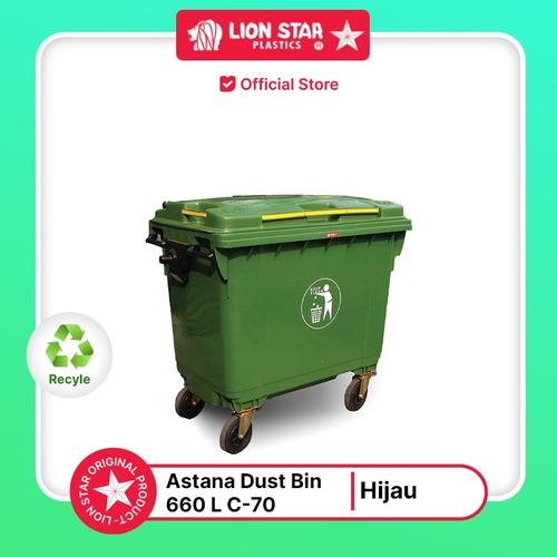 Promo LION STAR Tempat Sampah Astana Dustbin 660L dengan Roda C-70 ...