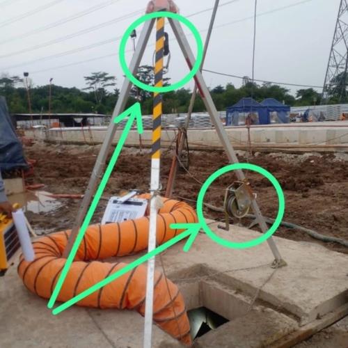 Jual Tripod Rescue Vertical - Alat keselamatan SAR BASARNAS - Jakarta ...