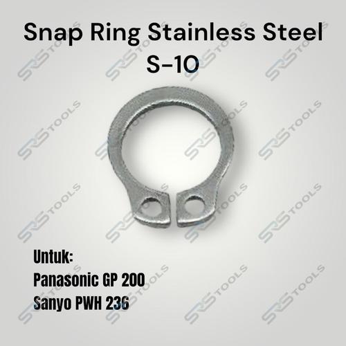 Jual Snap Ring S10 Snapring Stainless Panasonic Sanyo Sparepart Pompa ...