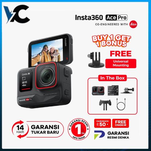 Jual Insta 360 Ace Pro 8K Action Camera Leica Camera Garansi Resmi ...