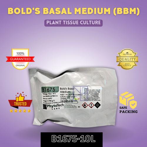 Jual Bold's Basal Medium (BBM) - Plant Tissue Culture, 10 Liter - Kab ...