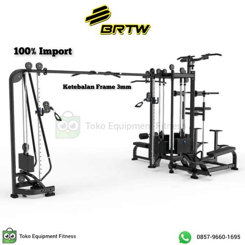 Jual BRTW FITNESS 5 STACK MULTI STATION JUNGLE TB94/ EQUIPMENT FITNESS ...