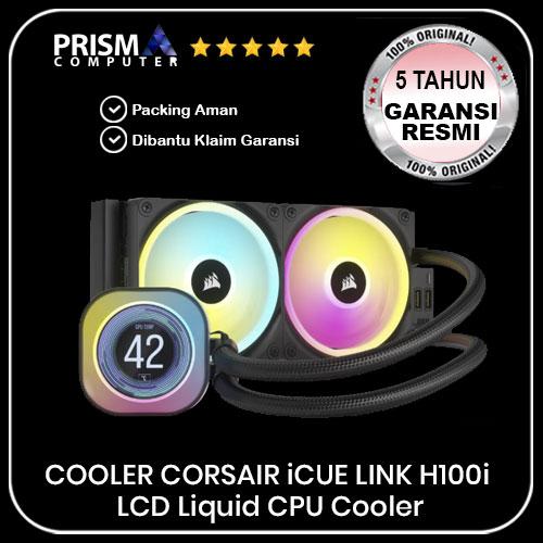 Jual COOLER CORSAIR iCUE LINK H100i RGB LCD Liquid CPU Cooler - Jakarta ...