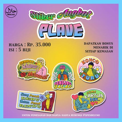 Jual Stiker Angkot Plave - Kota Bekasi - canticlarinta | Tokopedia