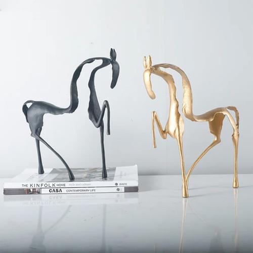 Jual Retro Pajangan Meja Kreatif Kuda / The Horse Sculpture 2422 ...