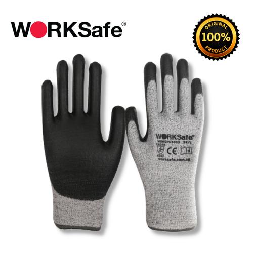 Jual WorkSafe PU3003 Cut 5 Safety Gloves, Cut Resistant Glove - 9 ...
