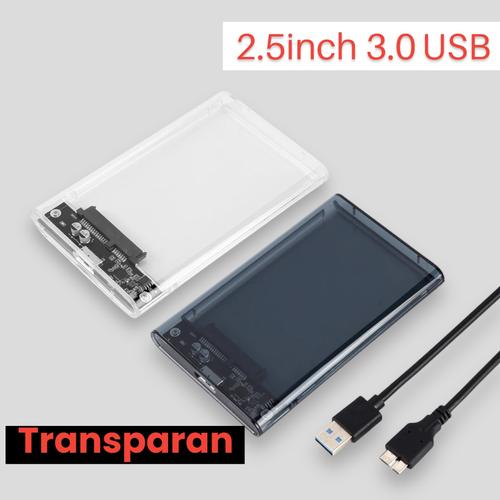 Jual Casing Hardisk HDD 2.5 Inch USB 3.0 SATA Transparan Hard Disk Case ...