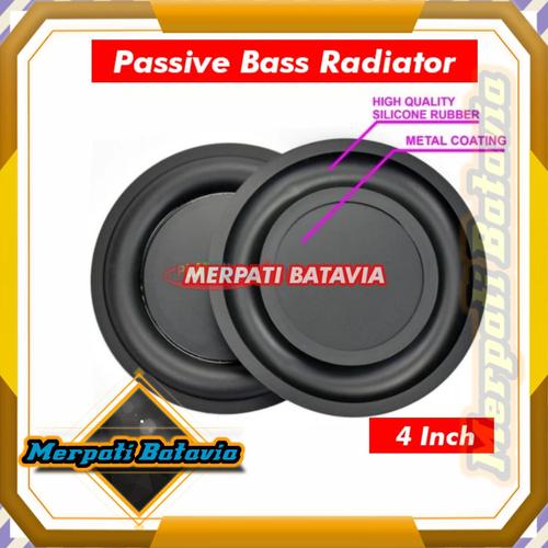 Jual Passive Bass Radiator 4 inch PBR 100mm Pasif Subwoofer Speaker ...