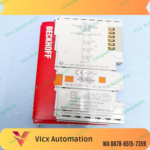 Jual Beckhoff EL9410 Power Supply Terminal Beckhoff el9410 24Vdc ...