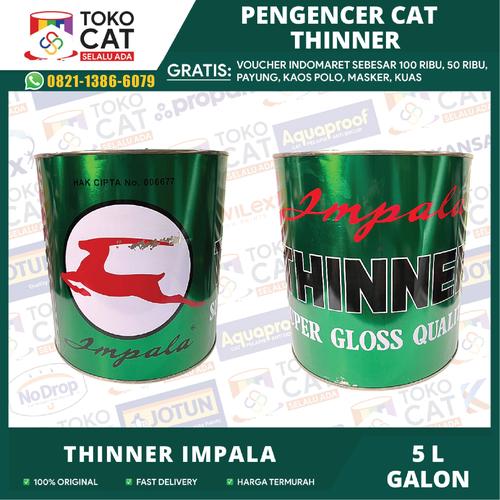 Jual Thinner Impala 5 L/ Tiner Impala / Pengencer Cat / Thiner Impala GALON - Kab. Bogor ...