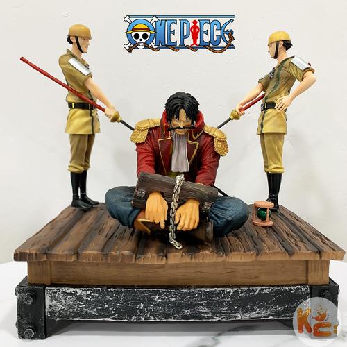 Promo Action Figure Gold D Roger One Piece Execution Pirate King ...