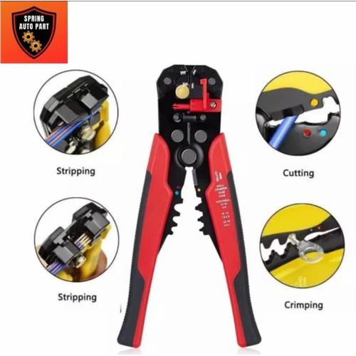 Jual Crimping Tool Tang Kupas Kabel Potong Kabel 3 in 1 - Kuning ...