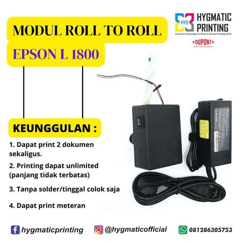 Jual Modul Roll To Roll Printer DTF / Modul LED DTF Epson L1800/1390 - NON LED - Jakarta Pusat ...