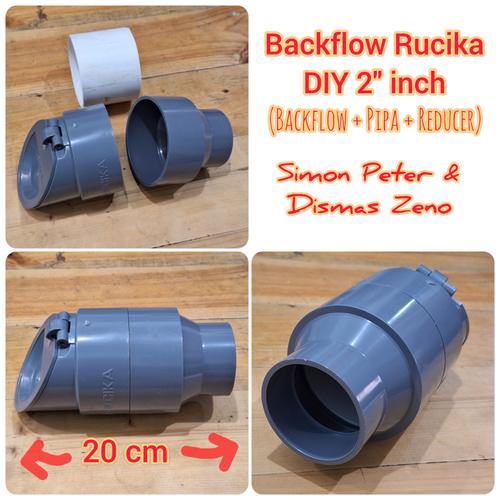 Jual Backflow Rucika DIY 2" inch Anti Tikus Kecoa Reptil dll - Kab ...