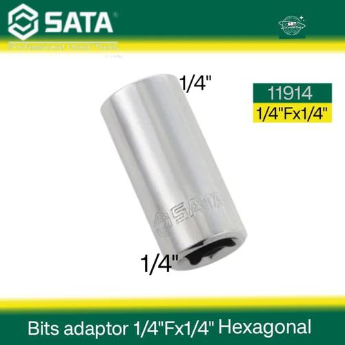 Jual SATA SOCKET Bit Adaptor 1/4" F X 1/4" Hexagon 11914 - Jakarta ...